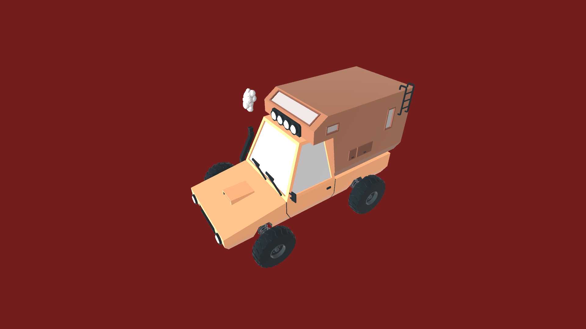 Animated Jeep - VueXR