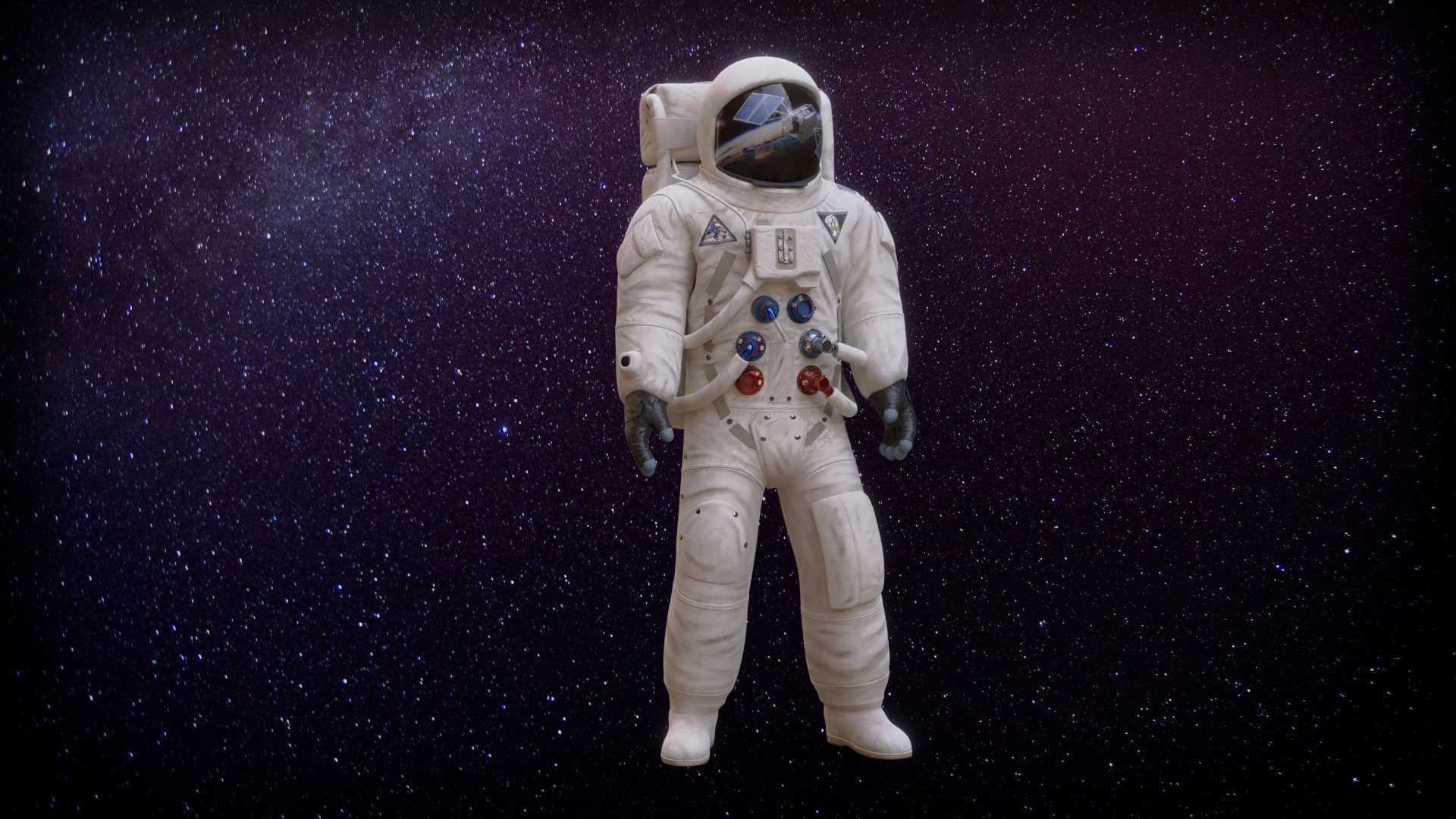 Spacesuit GLTF Asset - VueXR